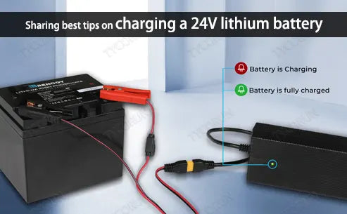 Sharing best tips on charging 24V lithium battery – TYCORUN