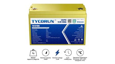 How is the 12V 100ah smart lithium-ion battery with Bluetooth BMS made-Tycorun Batteries