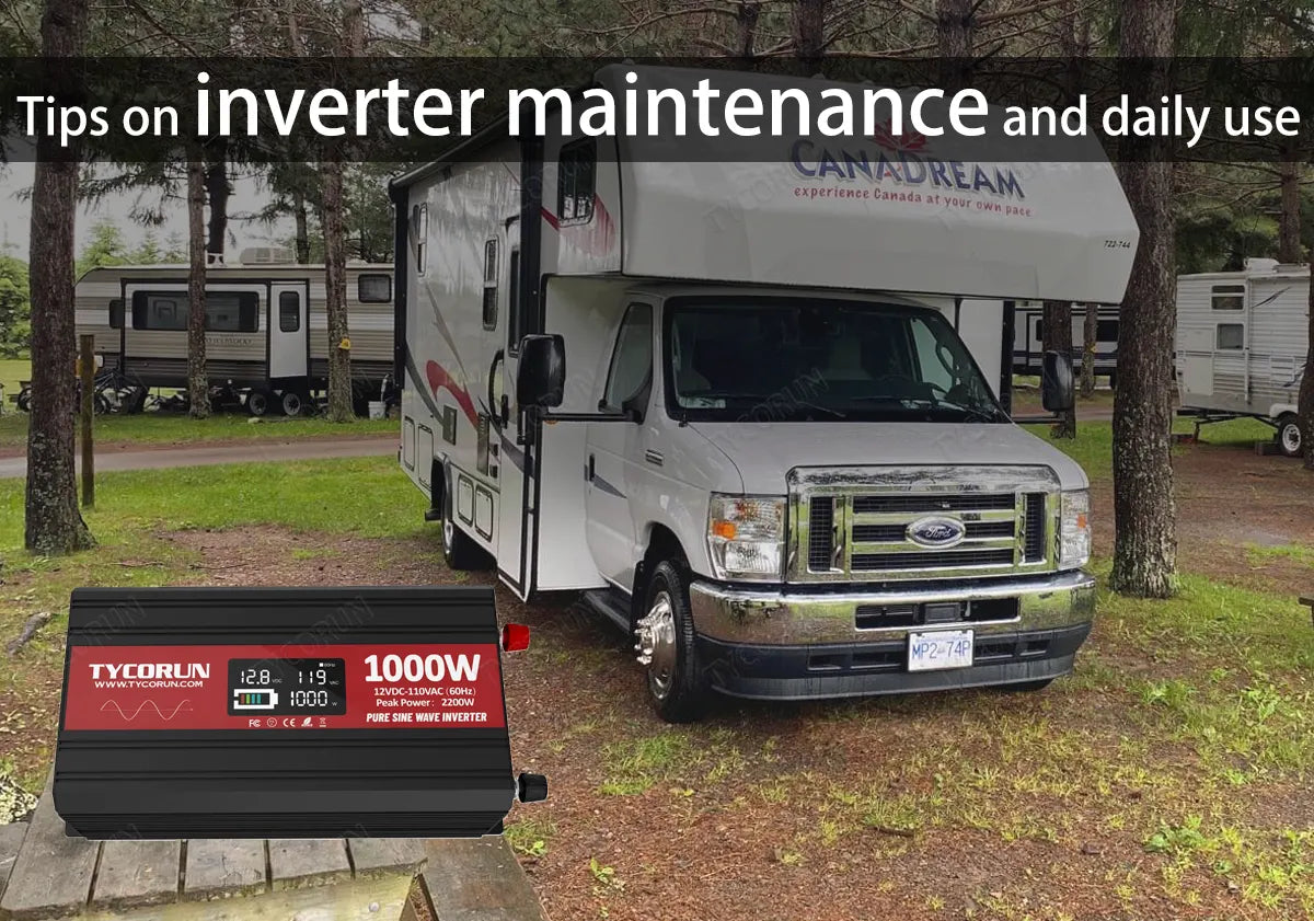 Tips on inverter maintenance and daily use-Tycorun Batteries