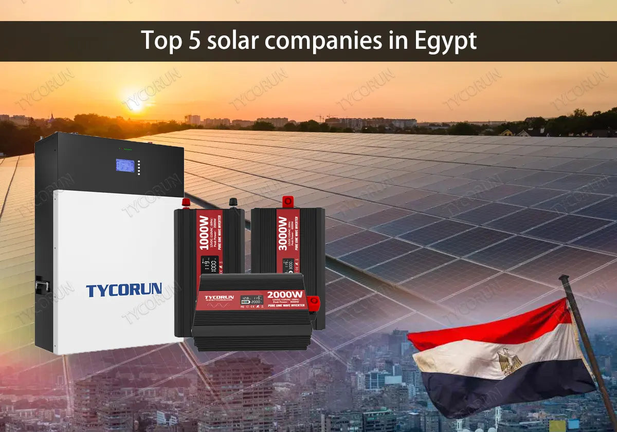 Top 5 solar companies in Egypt – TYCORUN
