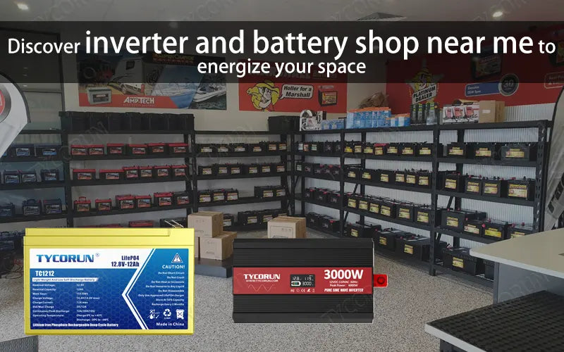 Discover inverter and battery shop near me to energize your space ...
