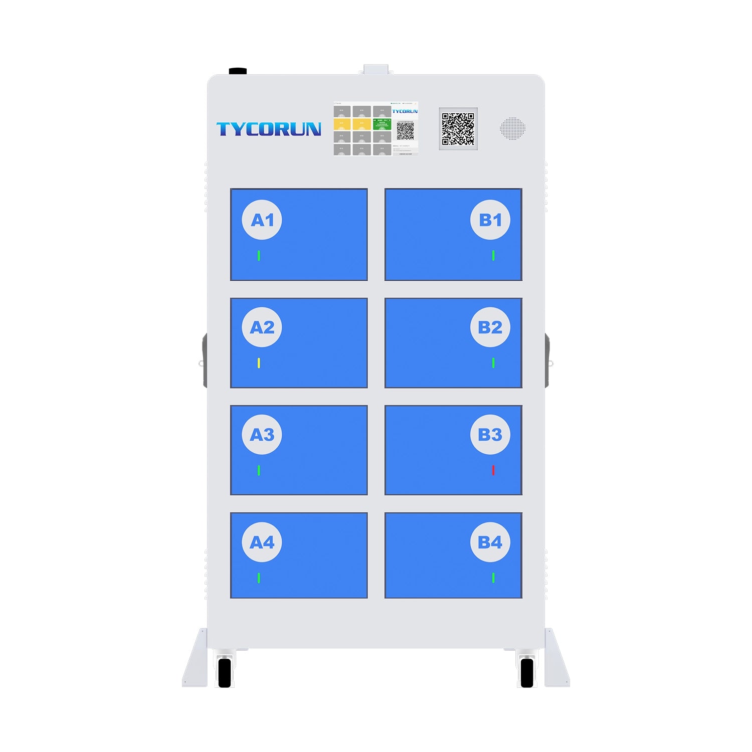 Custom 8-slot Battery Swap Cabinet for Electric 2/3/4-Wheelers – TYCORUN