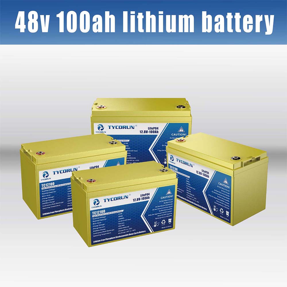 TYCORUN 48V 100AH LIFEPO4 DEEP CYCLE BATTERY SET FOR SALE-Tycorun Batteries