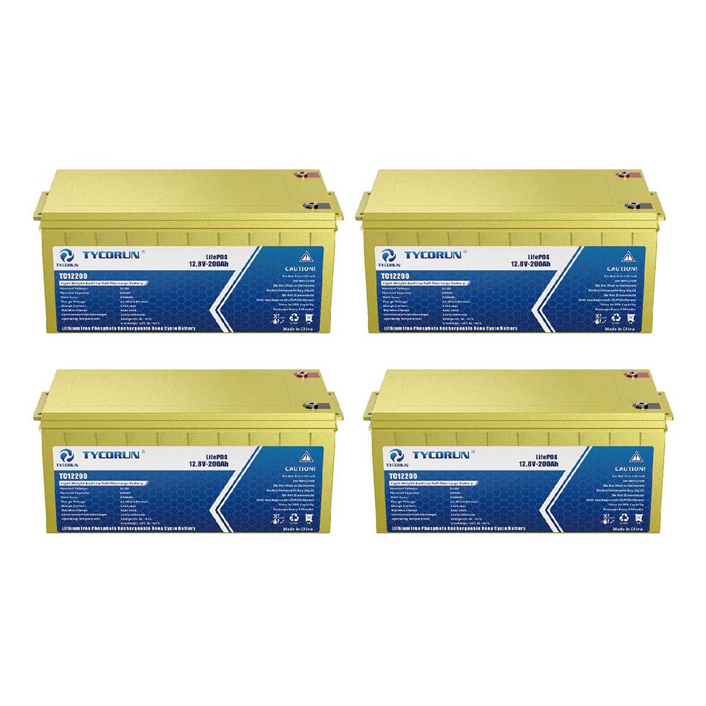 TYCORUN 48V 200AH LIFEPO4 DEEP CYCLE BATTERY SET FOR SALE-Tycorun Batteries